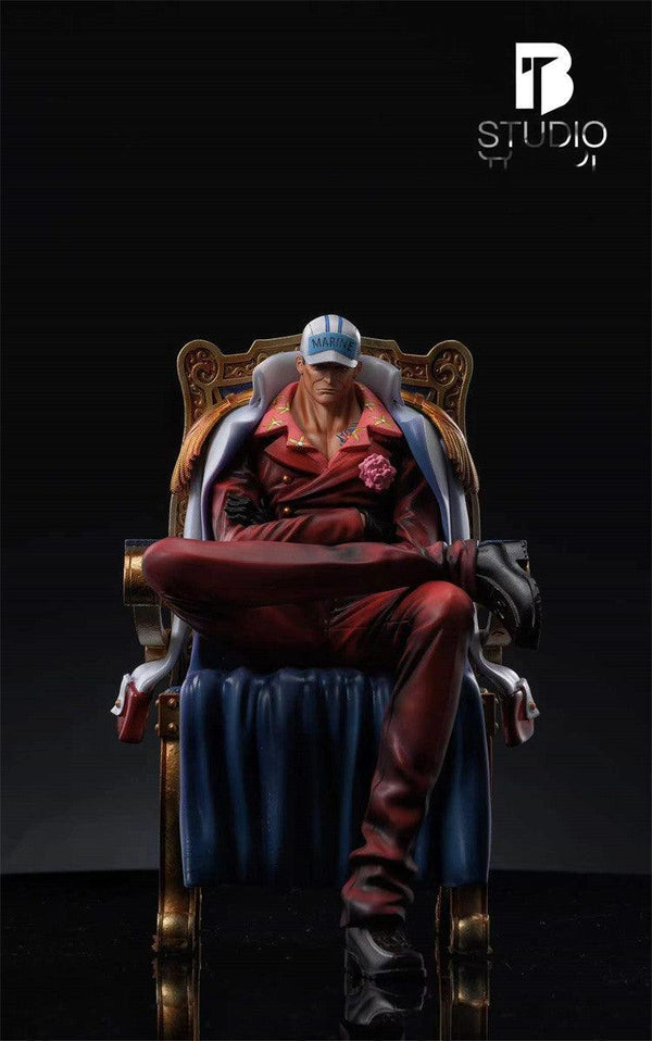 1:8 Sakazuki Akainu Chair Version Figure Statue