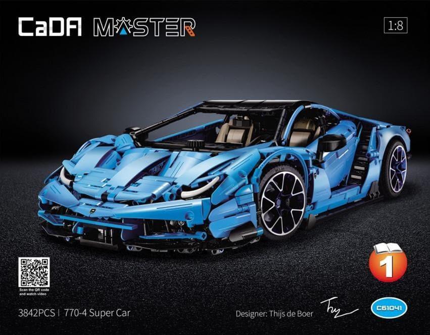 Lamborghini Centenario LP770-4 Building Blocks Set