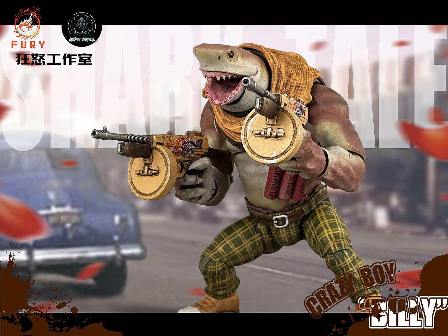 1:12 Billy Crazy Boy Action Figure