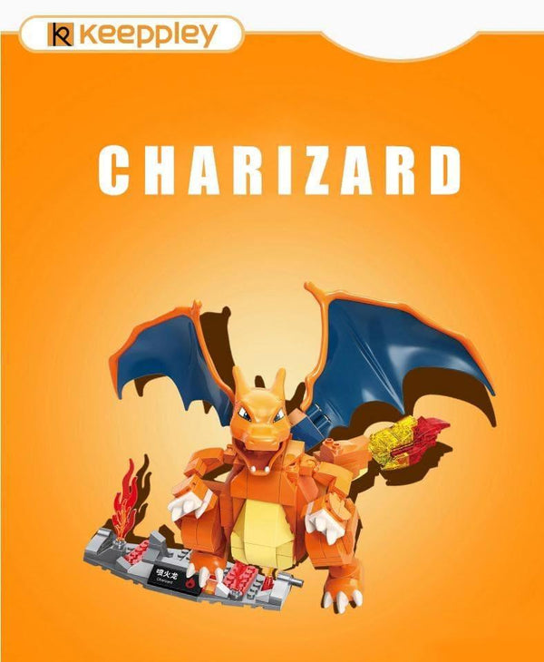 Charizard Building Blocks Set